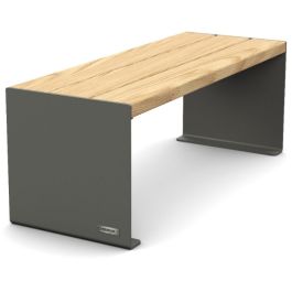 Kube Design Bench - Timber & Steel