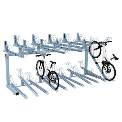 Double Decker Cycle Stands | Street Furniture Direct